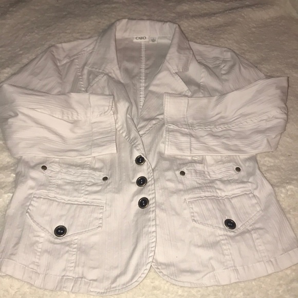 Cato | Jackets & Coats | Nice White Jean Jacket | Poshmark